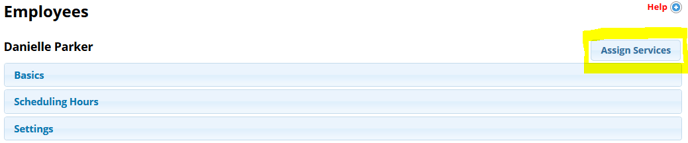 Adding/Editing Employees